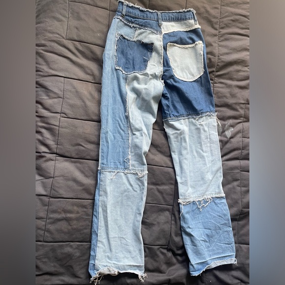 Jeans | Patchwork Denim Jeans | Poshmark